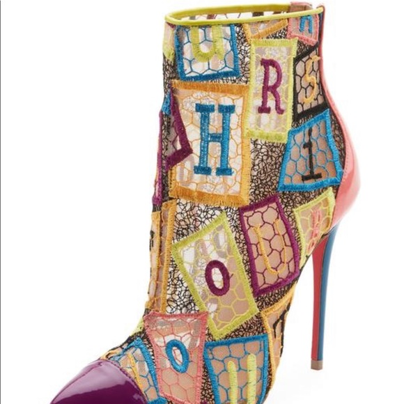 Christian Louboutin | Shoes | Christian Louboutin Gipsy Letter Boot ...